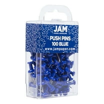 JAM Paper Push Pins, Orange, 2 Packs of 100 - Walmart.com