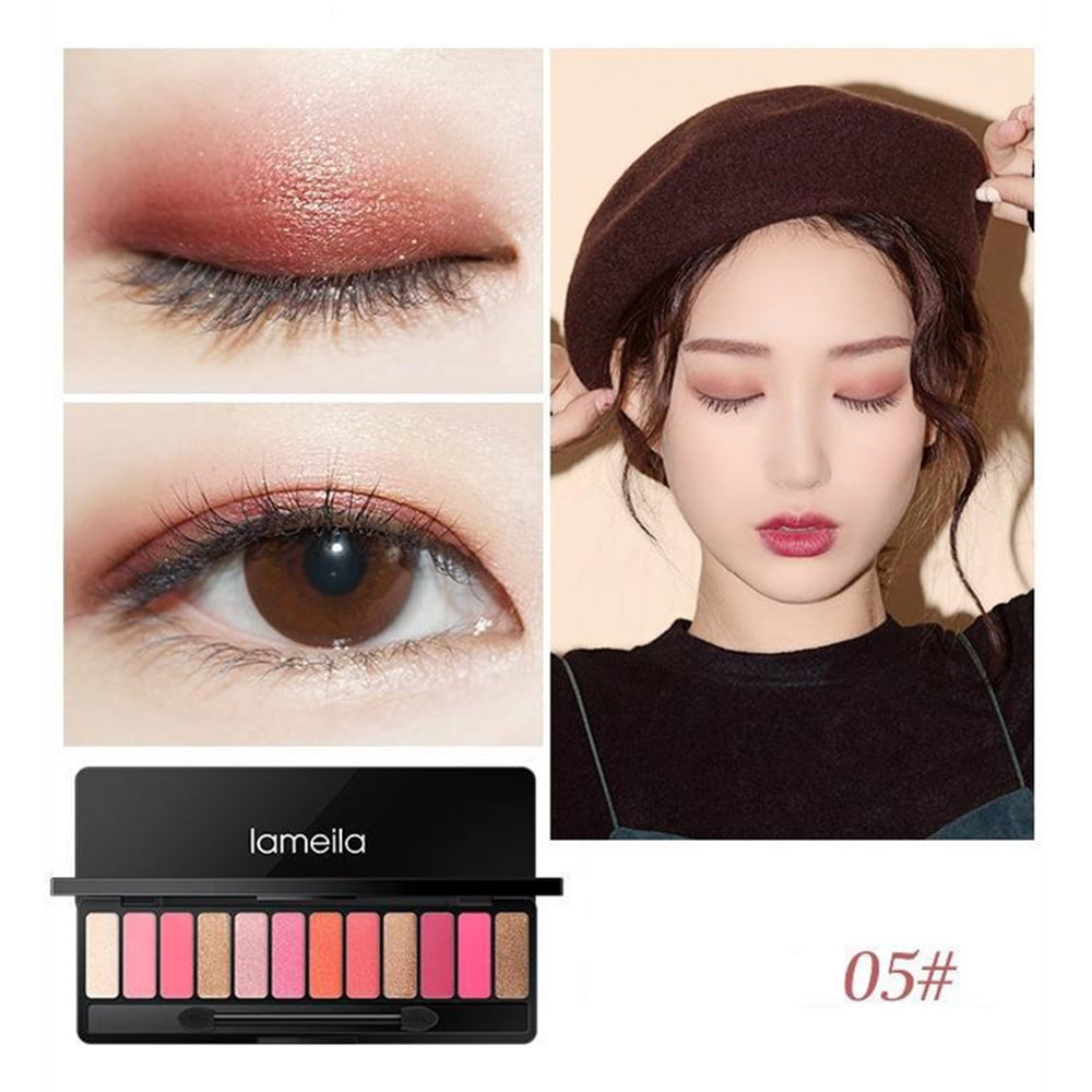 12 Colors Eye Makeup Eyeshadow Highly Pigmented Design Eyeshadow Make ...