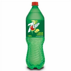 7UP Lemon Lime Soda, Naturally Flavored, Caffeine Free, 7.5 oz Mini ...