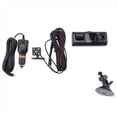3 Channel Car DVR Camera , 1080P Dash Camera 3 Way Car Camera with IR ...