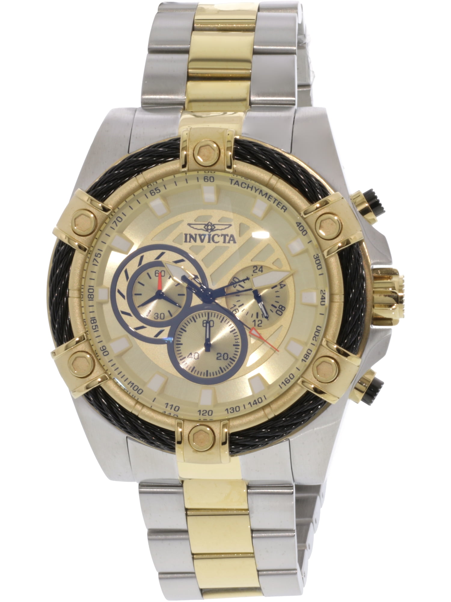 Invicta - Invicta Men's 25518 'Bolt' Quartz Chronograph Stainless Steel ...