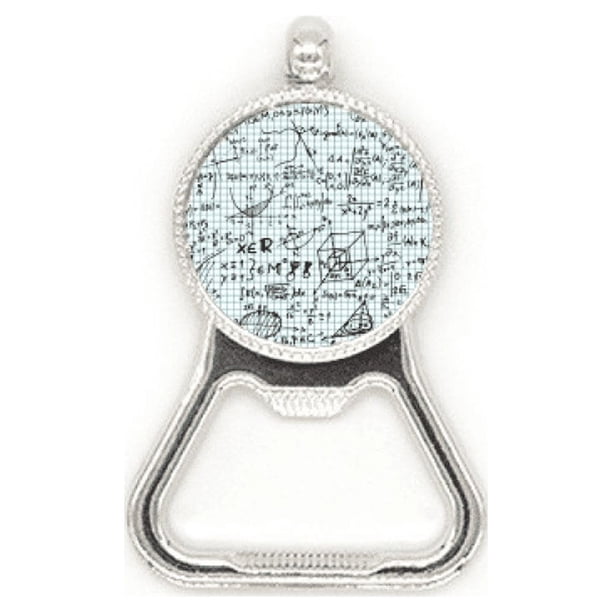 Geometry Mathematical Formulas Calculus Figure Metal Beer Bottle Cap ...