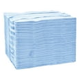 Tork® Industrial Paper Wiper, 4-ply, 12.8 X 16.5, Blue, 180/carton ...