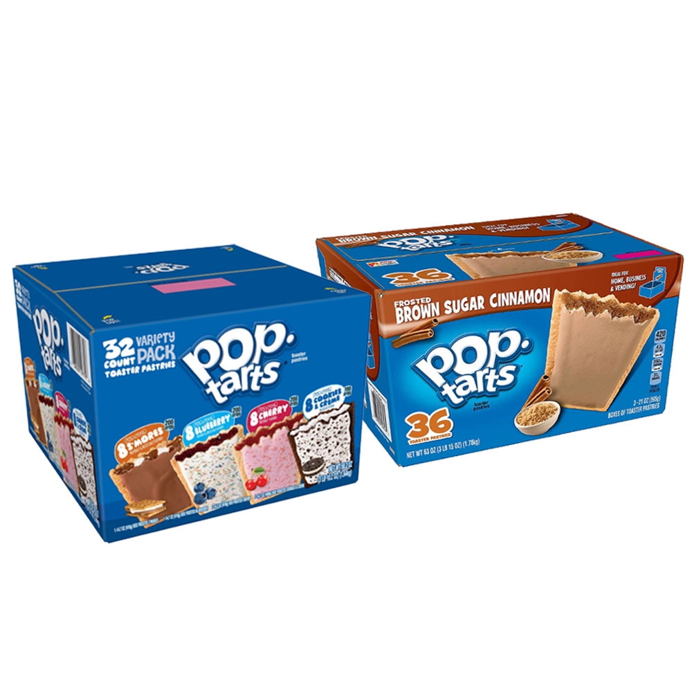Kellogg's Variety Pack Plus Brown Sugar Pop Tarts - Walmart.com