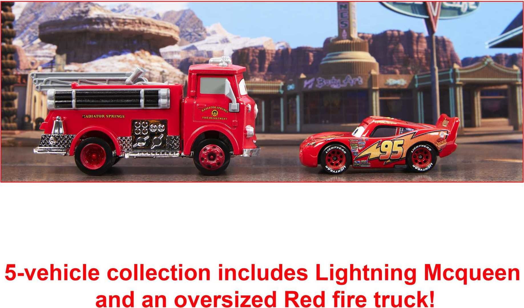 Cars Red Fire Truck Toys
