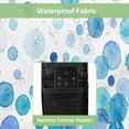 Blue Polka Dots Outdoor TV Cover Watercolor Abstract Art Gradients ...