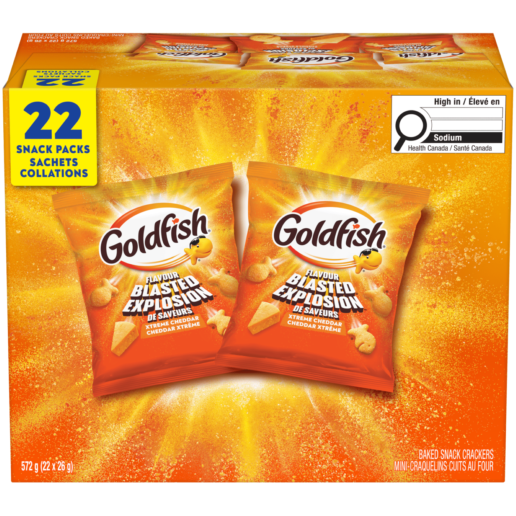 Click here for Goldfish Xtreme Cheddar Crackers Snack Pack  22 X... prices