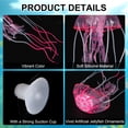 1-Pack Artificial Jellyfish Aquarium Decor, Silicone Floating Jellyfish ...