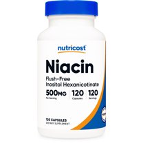 Nutricost Niacinamide (Vitamin B3) 500mg, 240 Capsules - Vitamin B-3 Supplement - Walmart.com