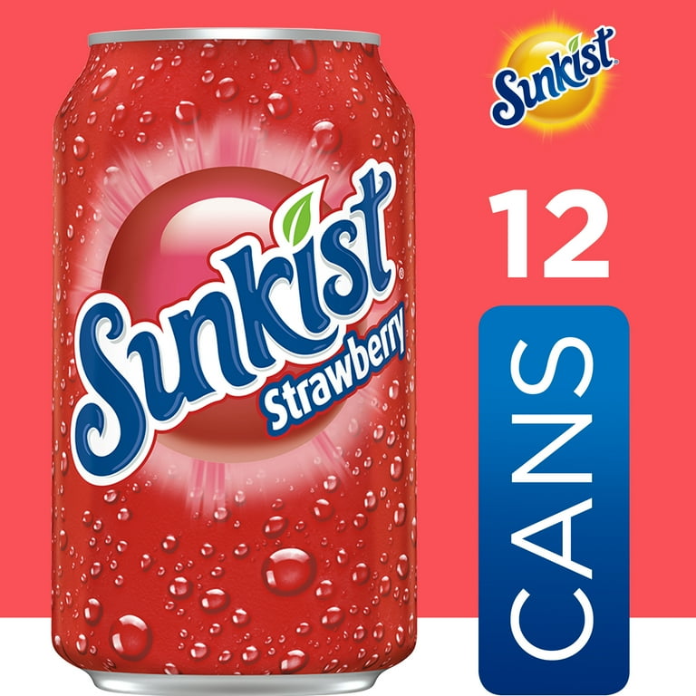 Sunkist Strawberry Soda