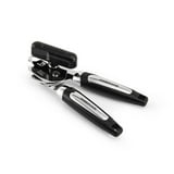 Farberware Can Opener with Built-in Bottle Opener in Black, Stainless ...