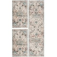 La Dole Rugs Traditional Persian Oriental Distressed Teal Turquoise ...