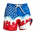 Boys American Flag Swim Trunks Baby Boy July 4th Outfit Board Shorts ...