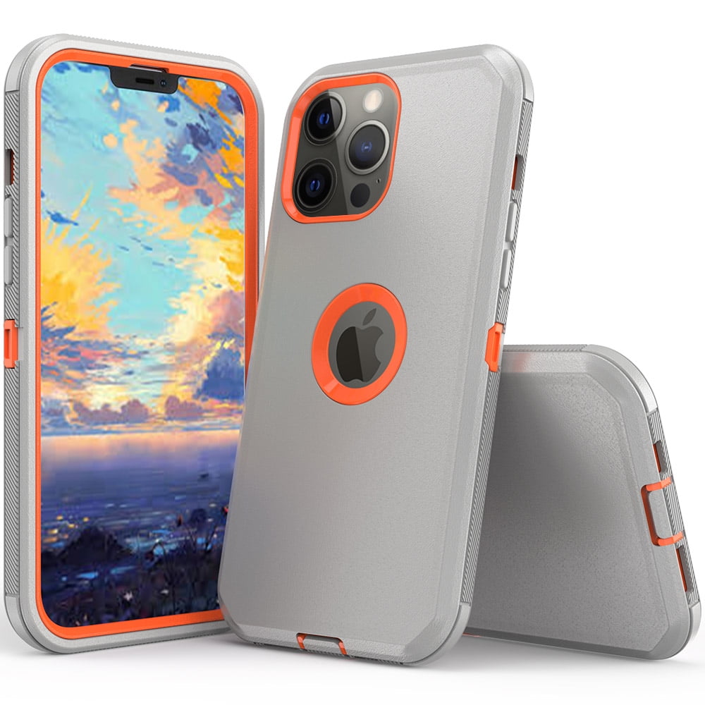 NIFFPD iPhone 13 Pro Max Case, Heavy Duty Hard Shockproof Protective ...