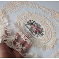 6Pack Retro Lace Placemats, French Crochet Doilies, Handmade ...