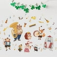 1 Set PVC Wall Stickers Wall Decoration Animal Pattern 390x980mm 2pcs ...