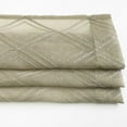 Adley Metallic Embroided Diamond Sheer Valance - Walmart.com