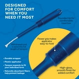 (3 pack) Equate Tampons with Premium Plastic Applicators, Unscented ...