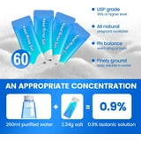 CYOUH Neti Pot Nasal Flush Bottle 260 ML, Sinus Rinse System with 60 ...