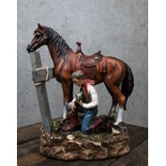 Celtic Pagan God Herne The Hunter Statue 11"Tall In Bronze Patina The ...