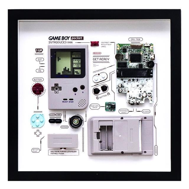 Xreart Deconstructed Game Boy Teardown Art Frame | Best Gift for Tech ...