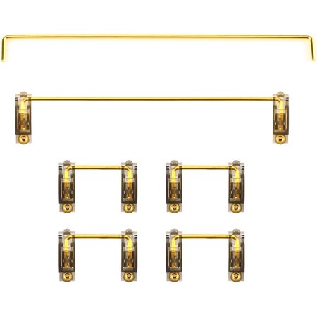 Gold-Plated PCB Screw-in Stabilizers， 2u 6.25u 7u，Keyboard Stabilizers ...