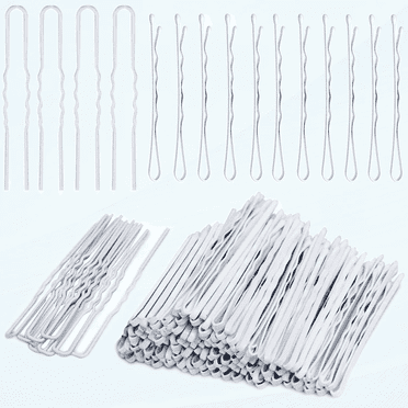 Sta-Rite Bobby Pins Pack of 2 - Double Coated, Rubber Tipped, 60 Count ...