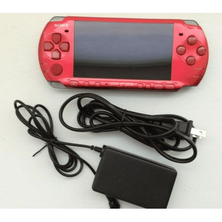 Sony PSP 3000 Console (Radiant Red) - Authentic (100% OEM) Portable ...