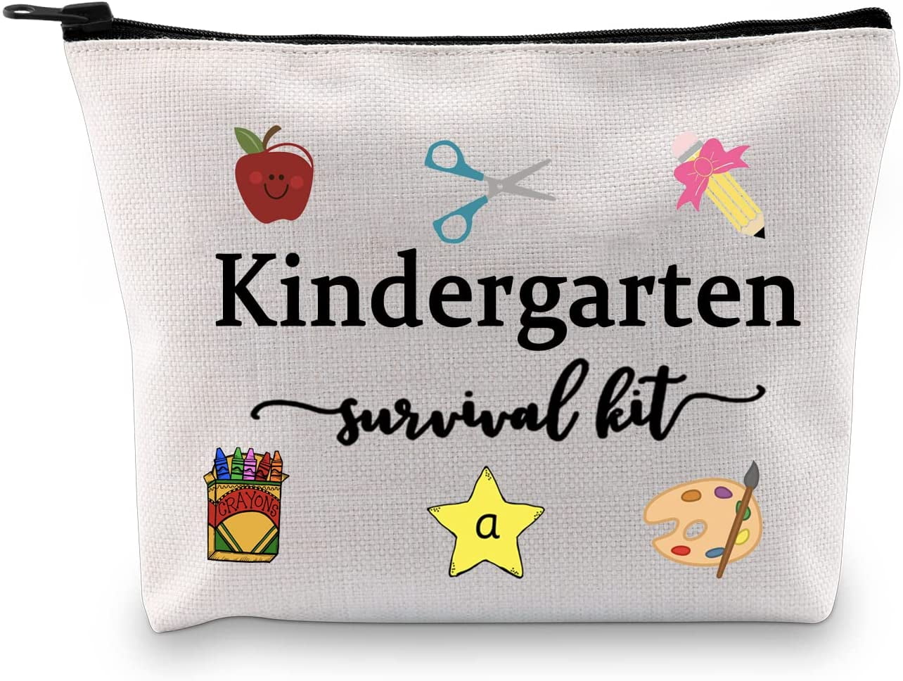 Kindergarten Teacher Gift Kindergarten Survival Kit Funny Zipper Pouch ...