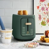 Beautiful 2 Slice Toaster with Touch-Activated Display, Thyme Green by ...