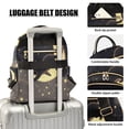 Black Cat and Moon Fashion Backpack Quilted Lightweight Women Travel ...
