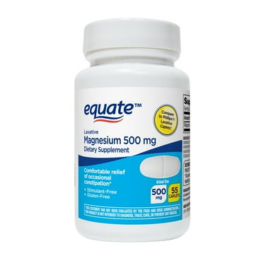 Equate Milk of Magnesia Saline Laxative, Original Flavor, 1200 mg, 26 ...