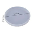Coaster Silicone Resin Mold Disc Shape Coaster Resin Mold Crystal Epoxy ...