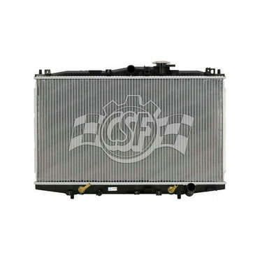 CSF 3633 1 Row Plastic Tank Aluminum Core Radiator - Walmart.com