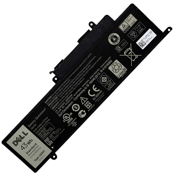DELL GK5KY Laptop Battery for Dell Inspiron 11 3147 3148 3152 3157 ...