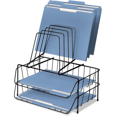 Resistant ALBA 4-Drawer Letter Tray, Chrome Front - Walmart.com