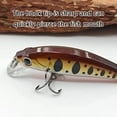 50pcs Fishing Accessories Treble Hook Set High Carbon Steel Round Bend ...