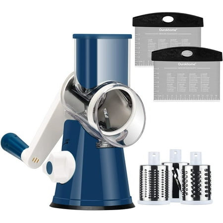 Rotary Cheese Grater Shredder and Kitchen Dough Bench Scraper Knife ...