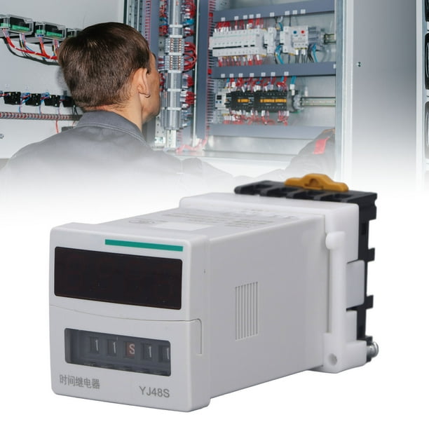 Intelligent Control Time Delay Relay 0.01S-99h99min Programmable Timer ...