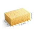 BAOPAI Premium Wood Pulp Cleaning Sponge for Ceramic Tiles and Grout ...