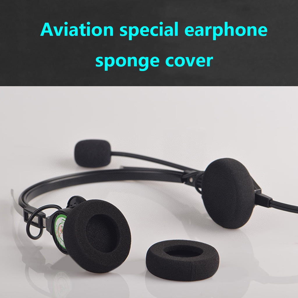 Buy TONKBEEY Noise Reduction Earmuffs Replacement Sponge Soft Ear Pads ...