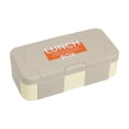 1100ML Bento Lunch Box, 3 Compartment Food Container with Cutlery ...
