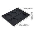 CIYISON Tamper Mat Coffee Silicone Mat Silicone Espresso Tampering Mat ...