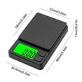 Mini Precision Pocket Scale Portable Precision Scale Digital Gram Food ...