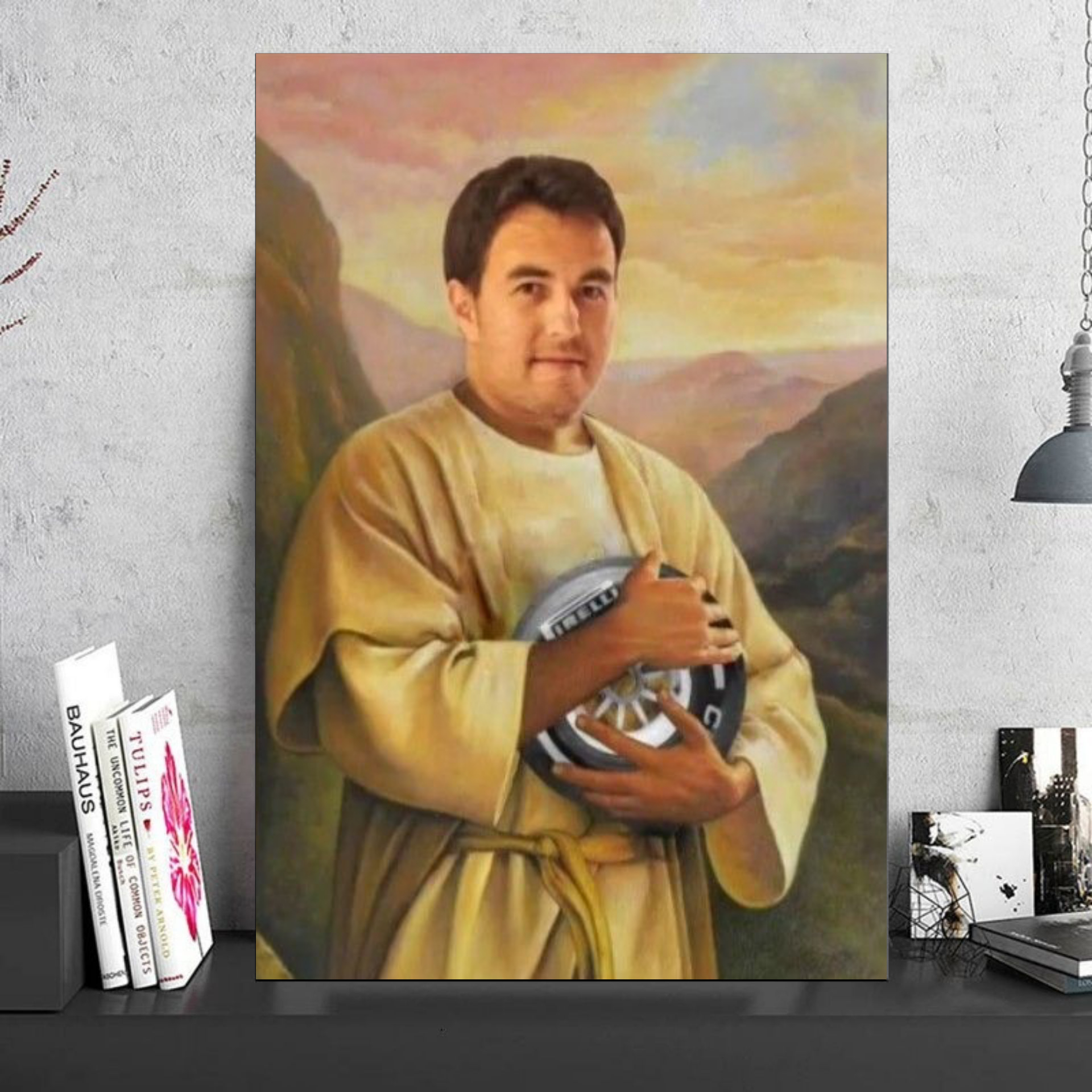 Cuadro Decorativo Checo Santo Canvas Listo Para Colgar 28x41cm Jungle ...