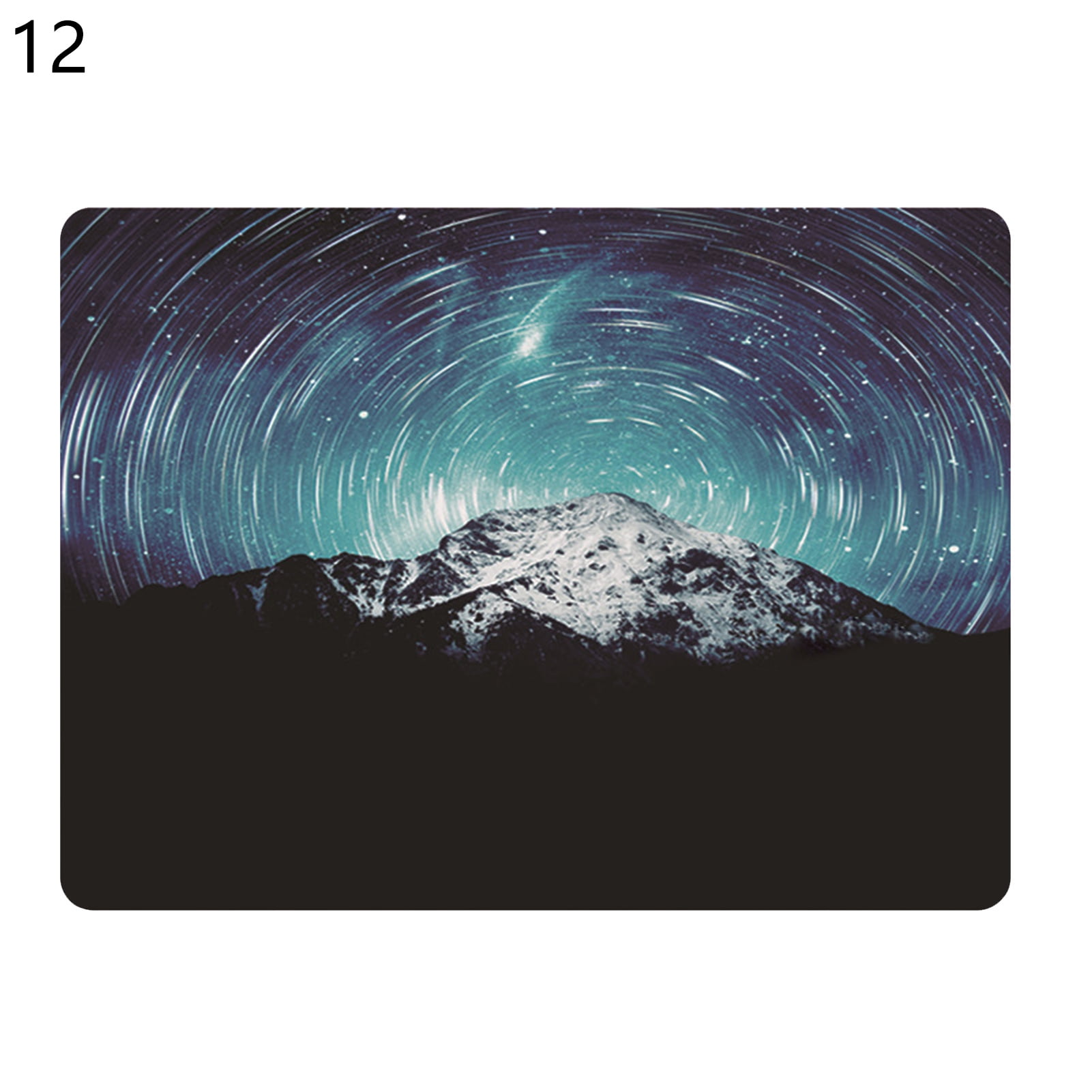 LIWEN Mouse Pad Ultra-thin Non-slip Smooth Surface Starry Sky Desk ...