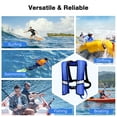 WARMOUNTS Automatic Inflatable Life Jacket w/ 2 Reflectors & Whistle ...