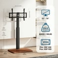 FITUEYES Floor TV Stand - Adjustable - Fits 32-70 Inch TVs - Walmart.com