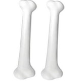 Jumbo Plastic Human Bone 2 Pack Halloween Props Fake Bones for ...