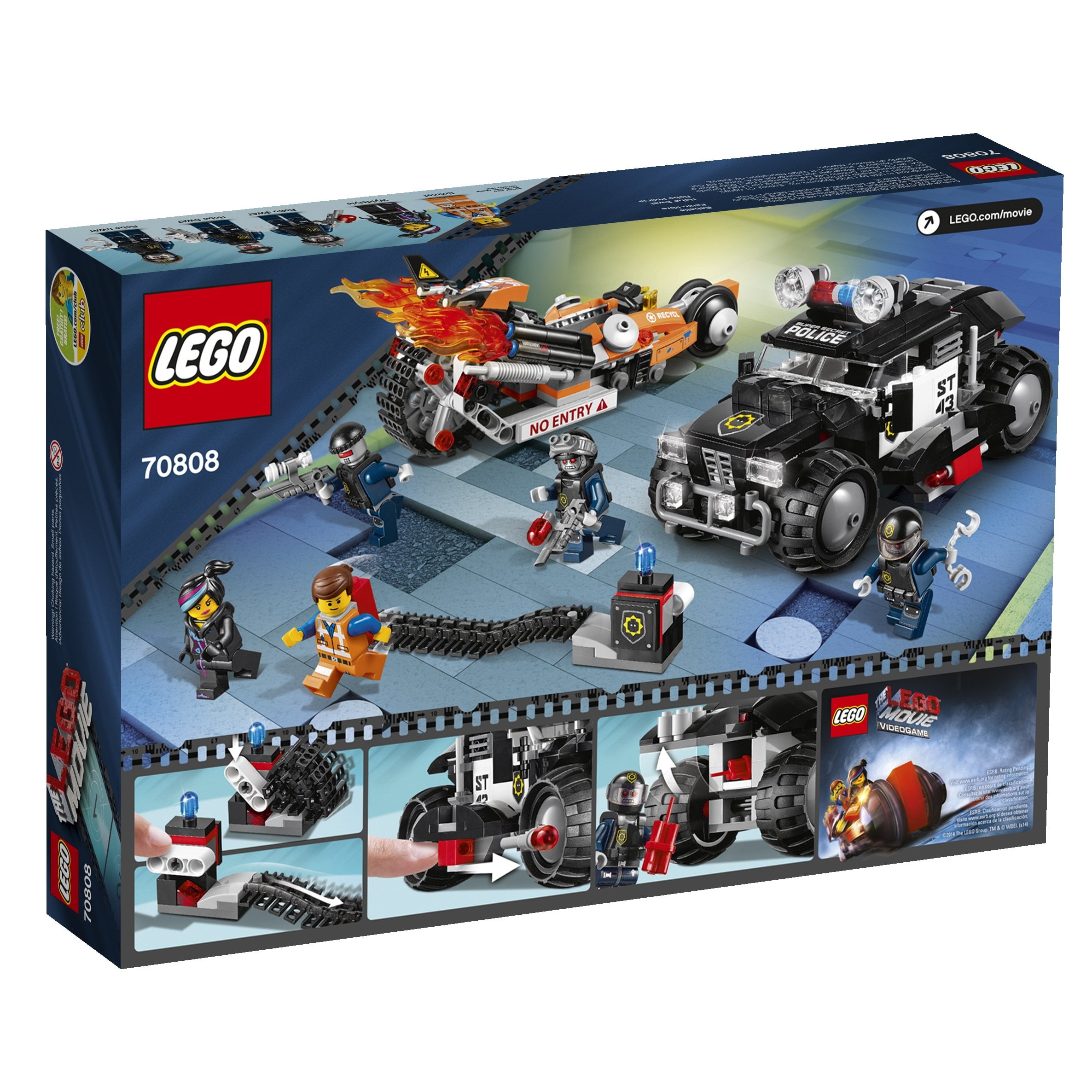 LEGO Movie 70808 Super Cycle Chase (Discontinued by Manufacturer) LEGO ...